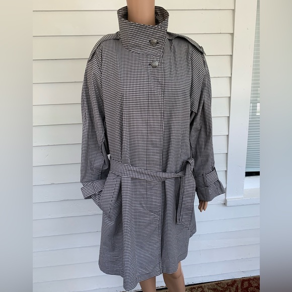 la vogue | Jackets & Coats | 8s Black White Gingham Jacket 0 M Vogue ...